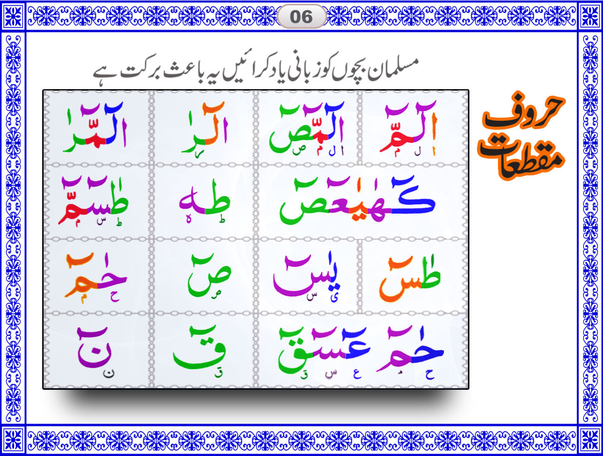 Quran Teaching platform Qaida-1 (NOORANI QAIDA)