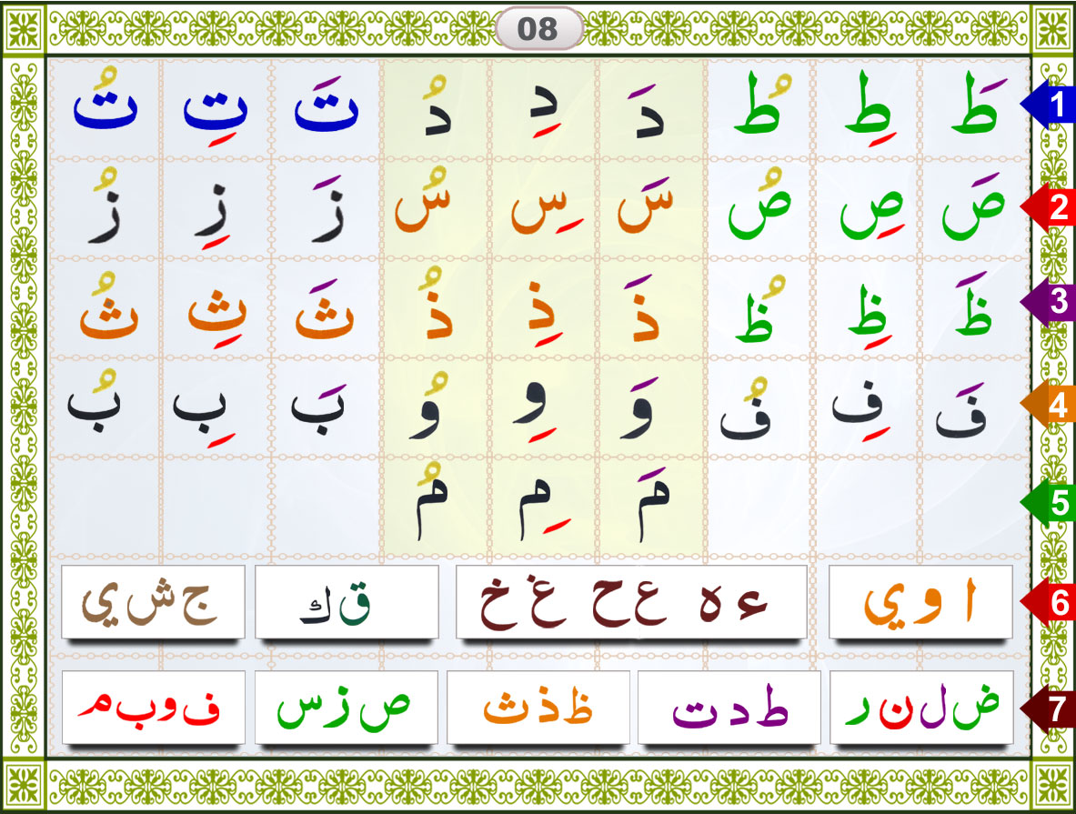 Quran Teaching platform Qaida-1 (NOORANI QAIDA)